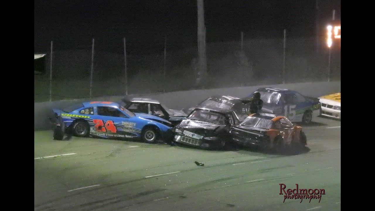 Myrtle Beach Speedway 6 27 20 Mini Stock - YouTube