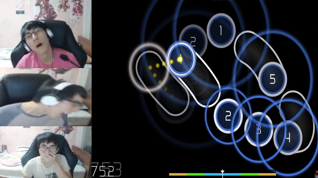 Best Reactions In Osu! 13 - YouTube
