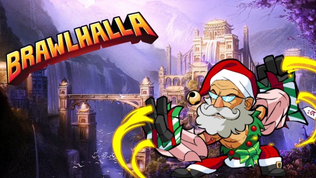 New Wu Shang Santa Christmas Skin - Brawlhalla [2018] - YouTube
