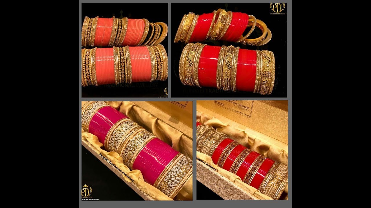 Wedding Chura || Bridal Traditional Punjabi Chura Bangles|| lifestyle ...