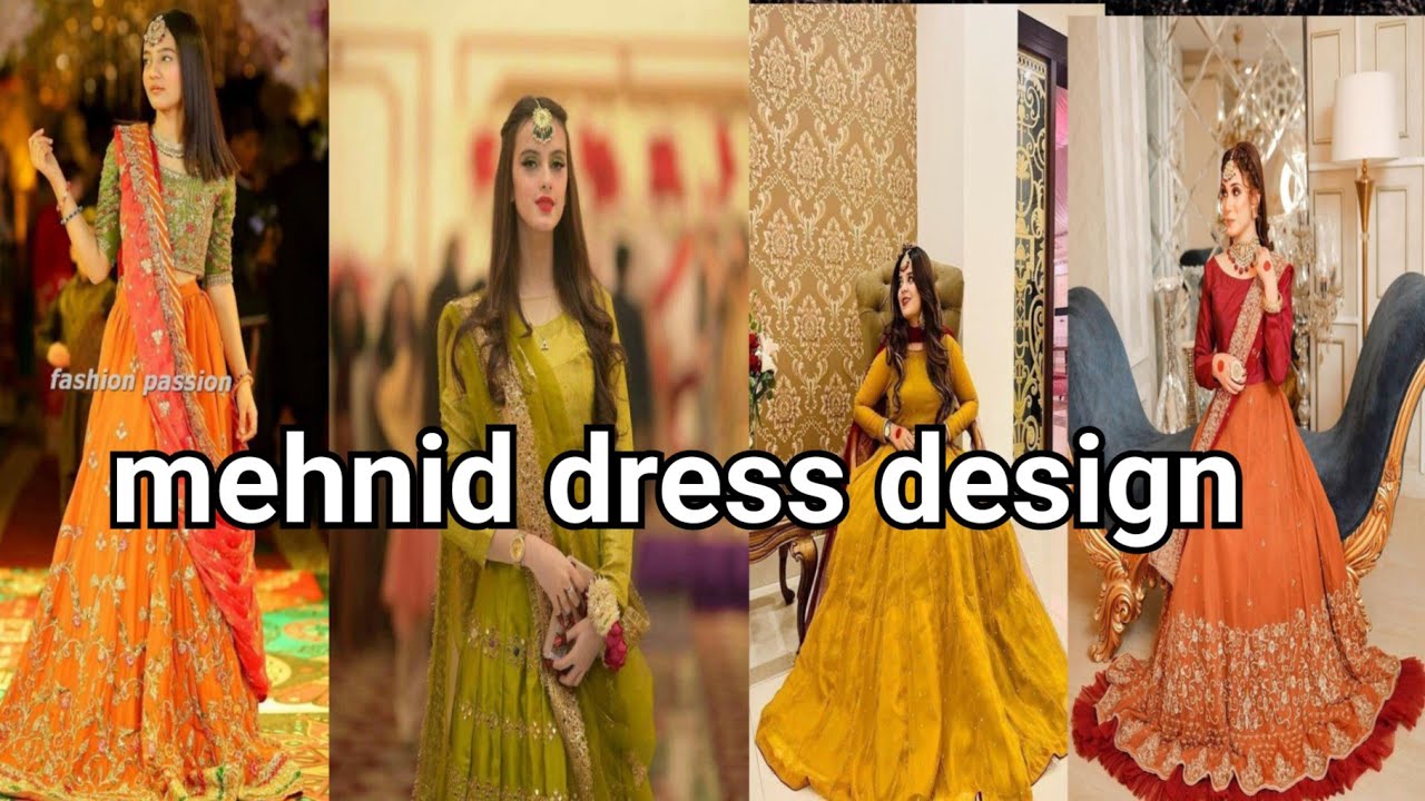 Mehndi dress design [Mehdi dress design ideas for girl] # ...
