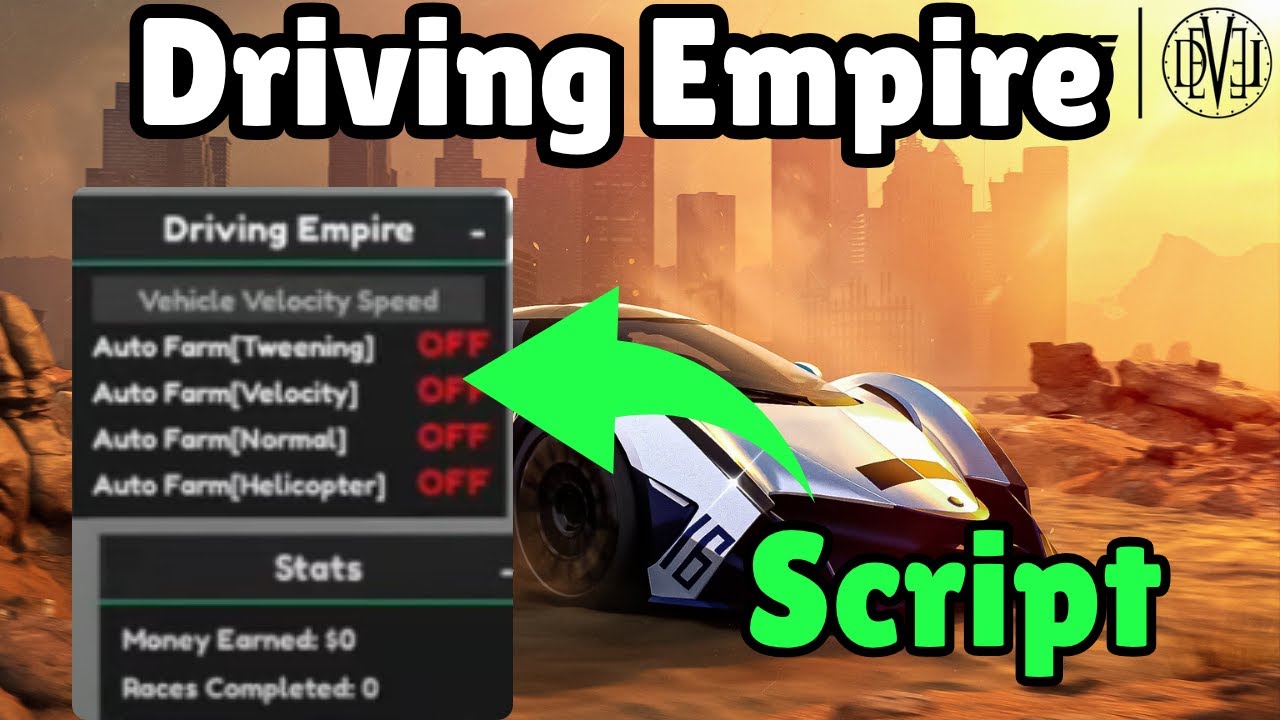 Driving Empire Script | Auto Farm, Speed Hack, Pastebin! - YouTube
