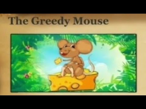 The Greedy Mouse (moral story)#mosakids - YouTube