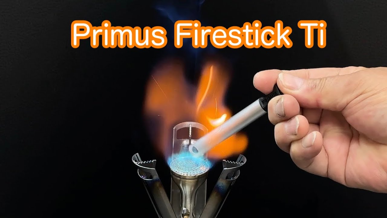 Primus firestick ti で湯沸かし - YouTube