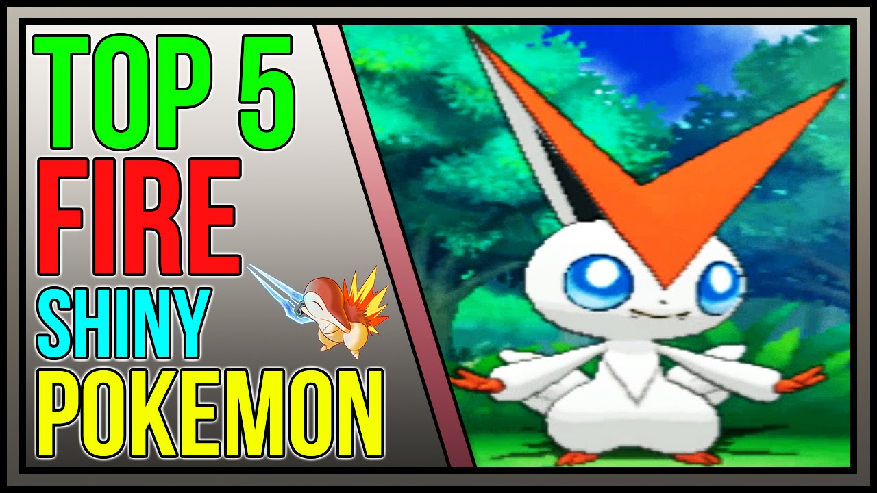 Pokemon Top 5 | Top 5 "FIRE TYPE" Shiny Pokemon - YouTube