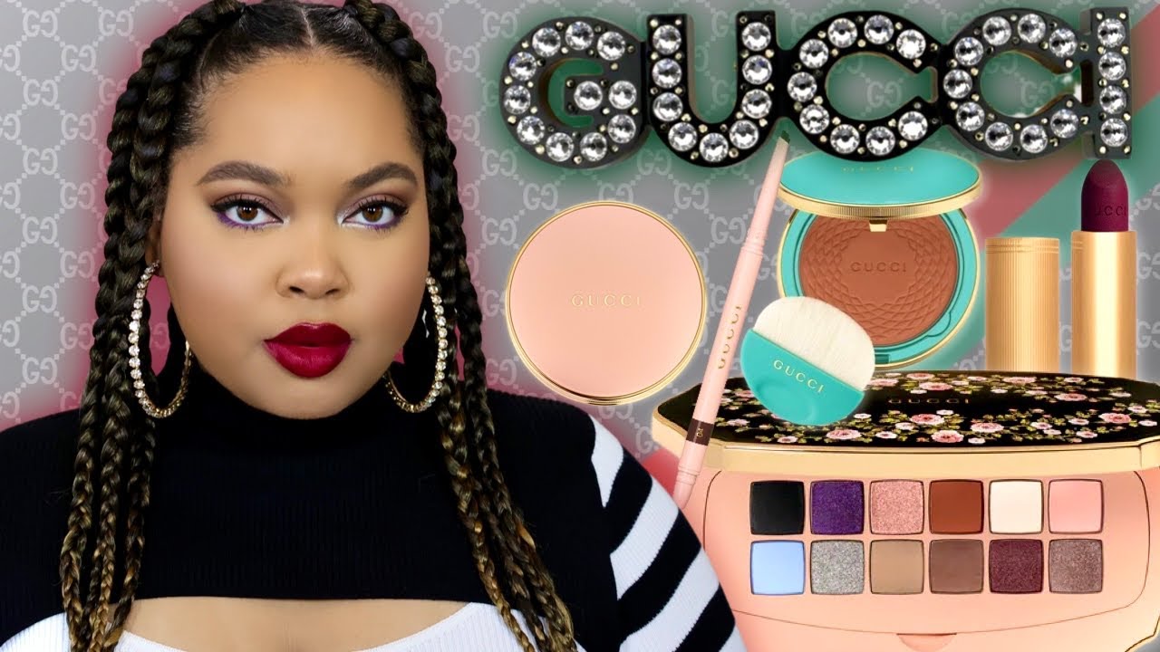 Full Face Glam Using GUCCI BEAUTY [Gucci Beauty Review] - YouTube