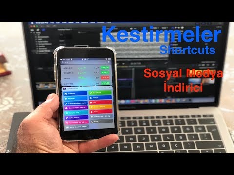 iPhone Kestirmeler ( Shortcuts ) Sosyal Medya Video - Profil Resmi İndirici