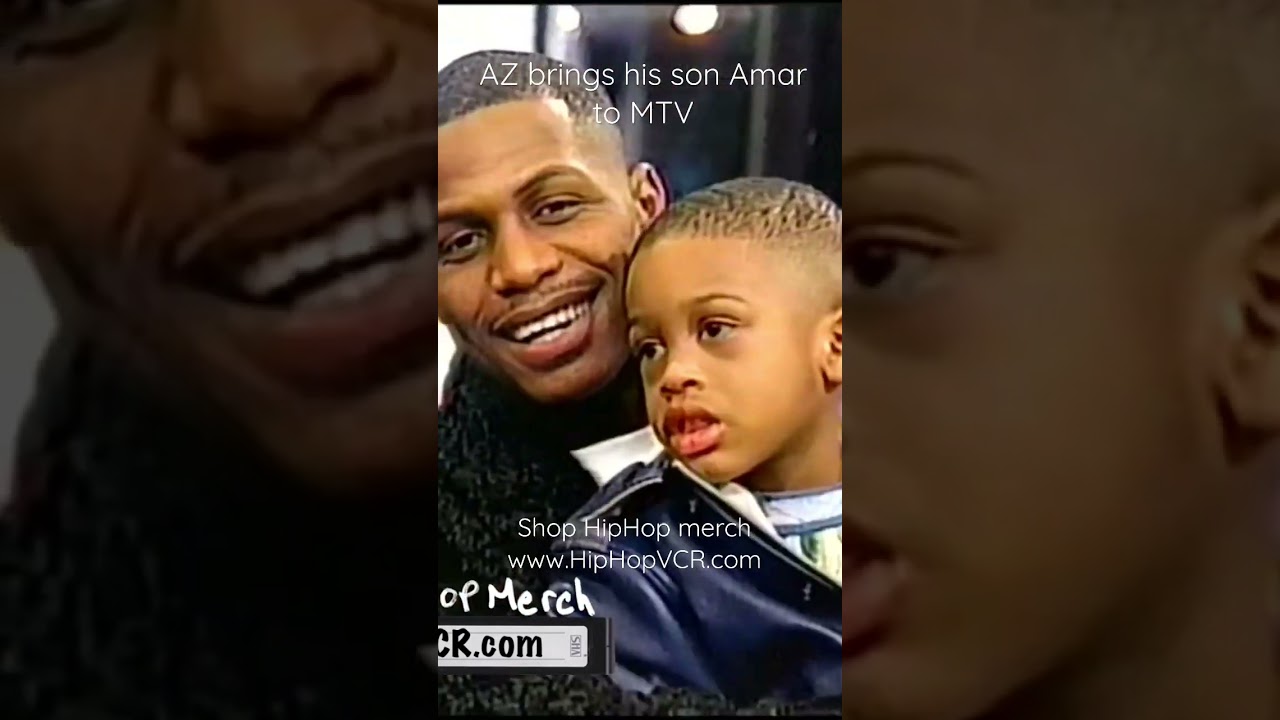 AZ brings his son Amar to MTV #AZ #thefirm #amar #fatherandson #hiphop ...