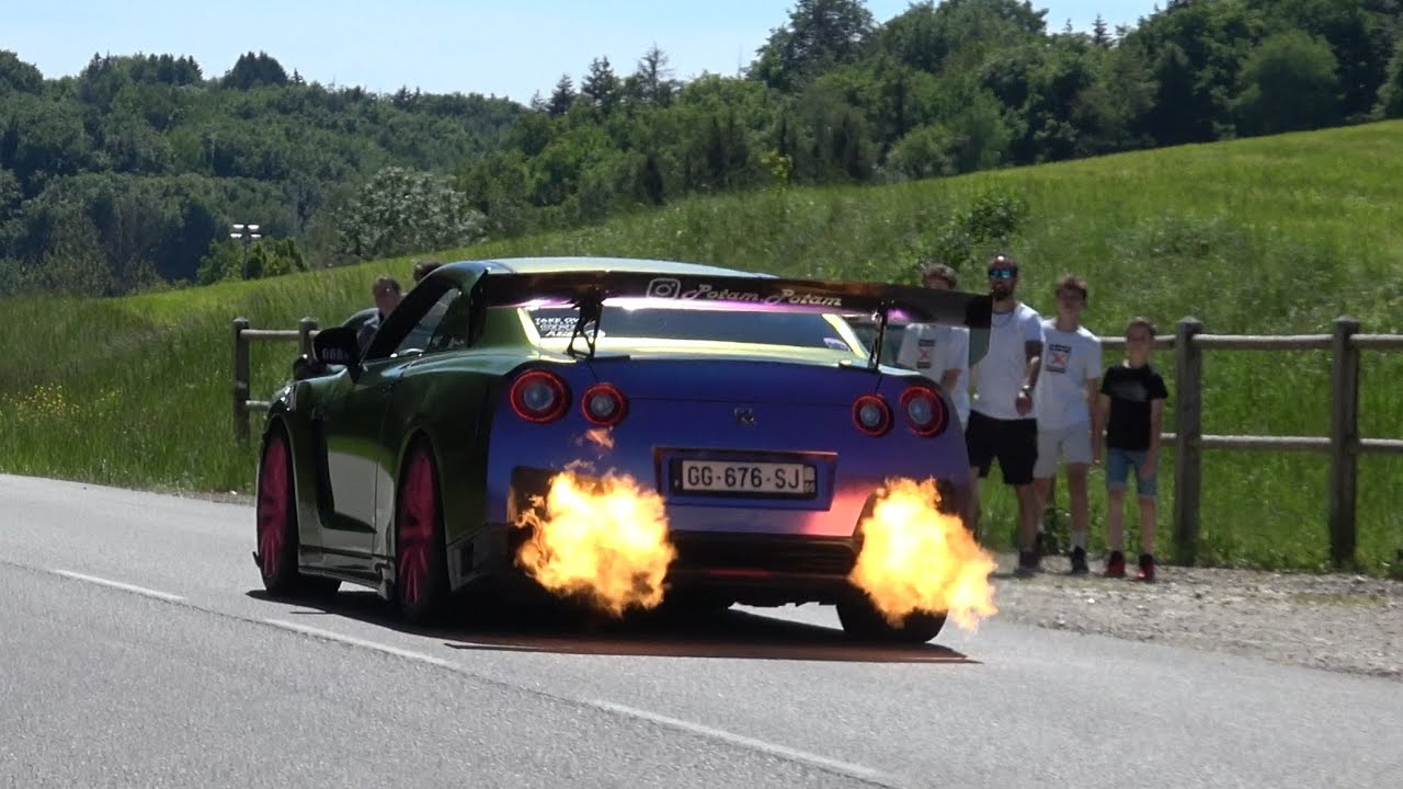 Supercars accelerating - 812 SF, 720s, GTR LBWK, 488 Pista, 750hp Supra ...