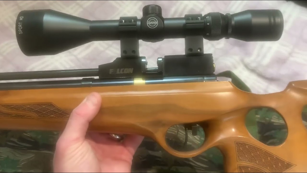 Falcon FN19 .22 Light Hunter PCP Multi Shot Air Rifle. - YouTube