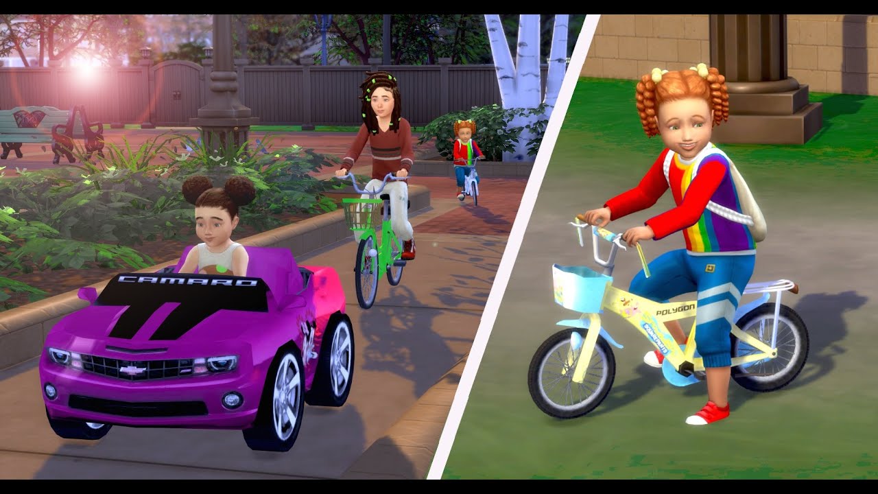 Batolata a děti na kole ? konečně ! MÓD The Sims 4 - YouTube