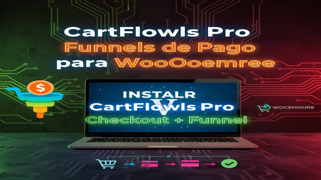 Instala y activa CartFlows Pro en minutos - YouTube