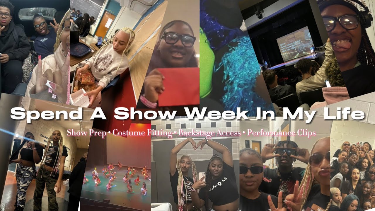 SPEND A WEEK IN MY LIFE // SHOW PREP !!! - YouTube