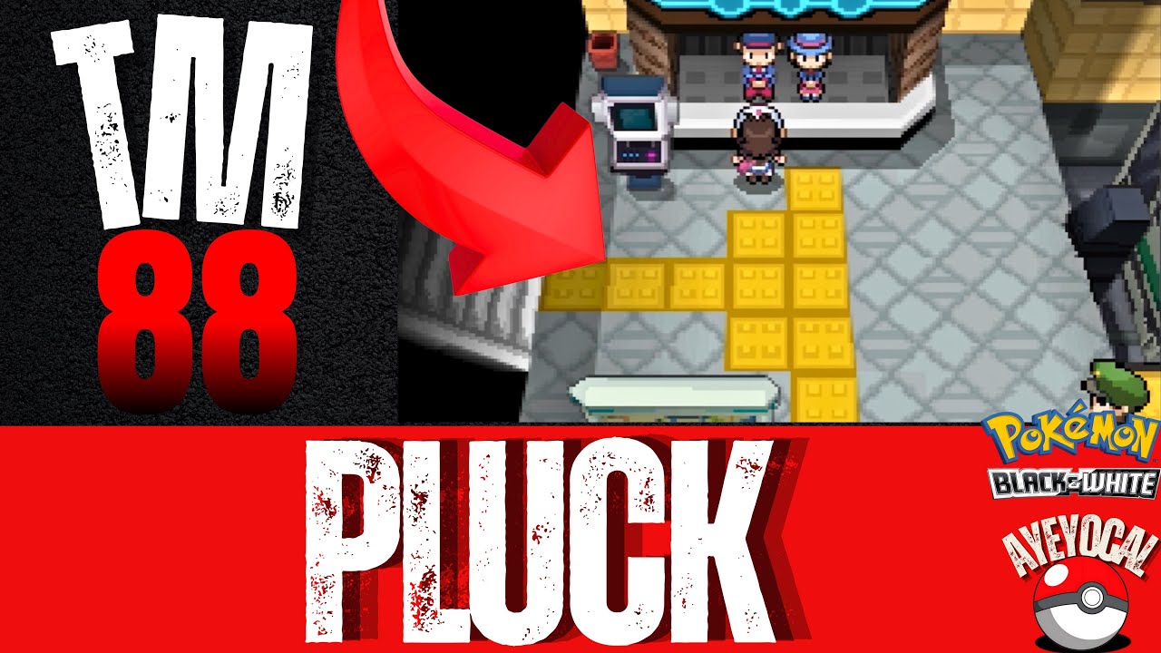 Where To Find (TM) PLUCK | Pokémon Black & White - YouTube