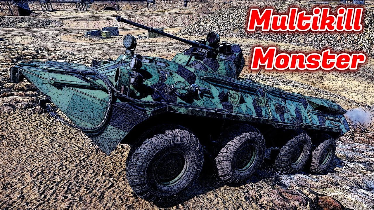 BTR-80A - Uptiers, Downtiers - The BTR-80A Doesn't Care [War Thunder ...