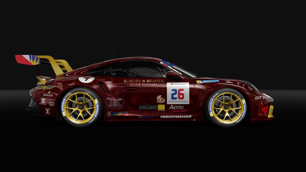 Porsche 911 GT3 Cup Car Livery reveal - YouTube