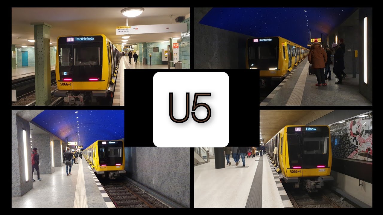 2 Jahre U5 Hauptbahnhof und Alexanderplatz | Öffis Berlin - YouTube