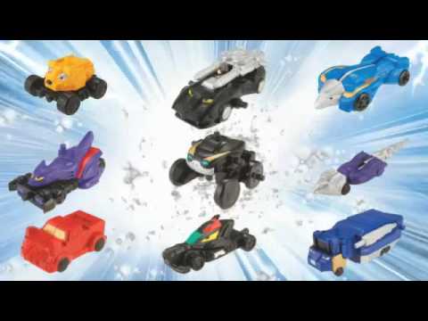 Power Rangers RPM: Micro Megazord Sets - YouTube