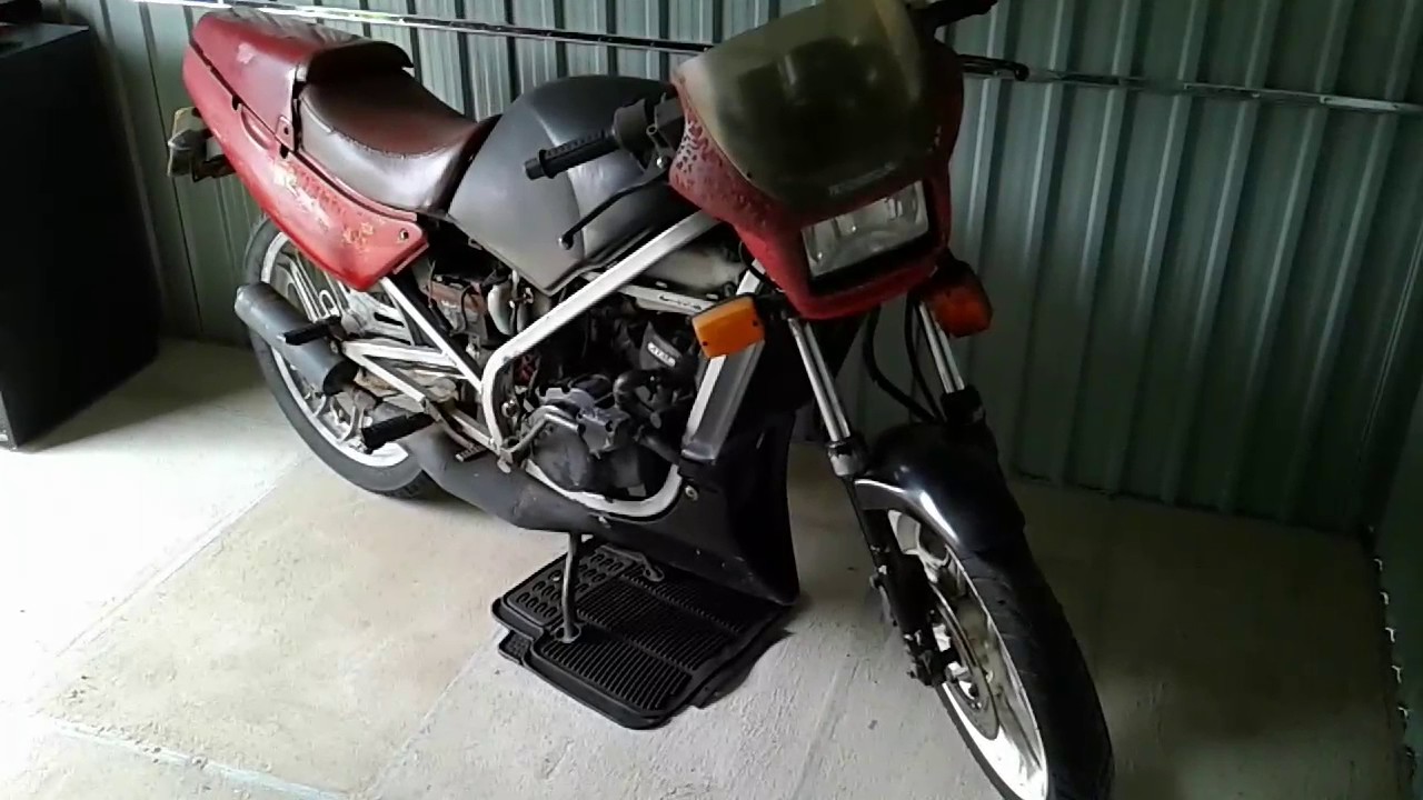 Honda ns 125 f before the restoration starts (part 1) - YouTube