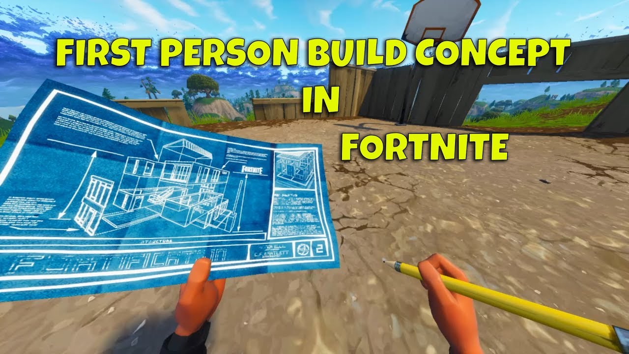 Fortnite Building In First Person [Fortnite Concept] - YouTube