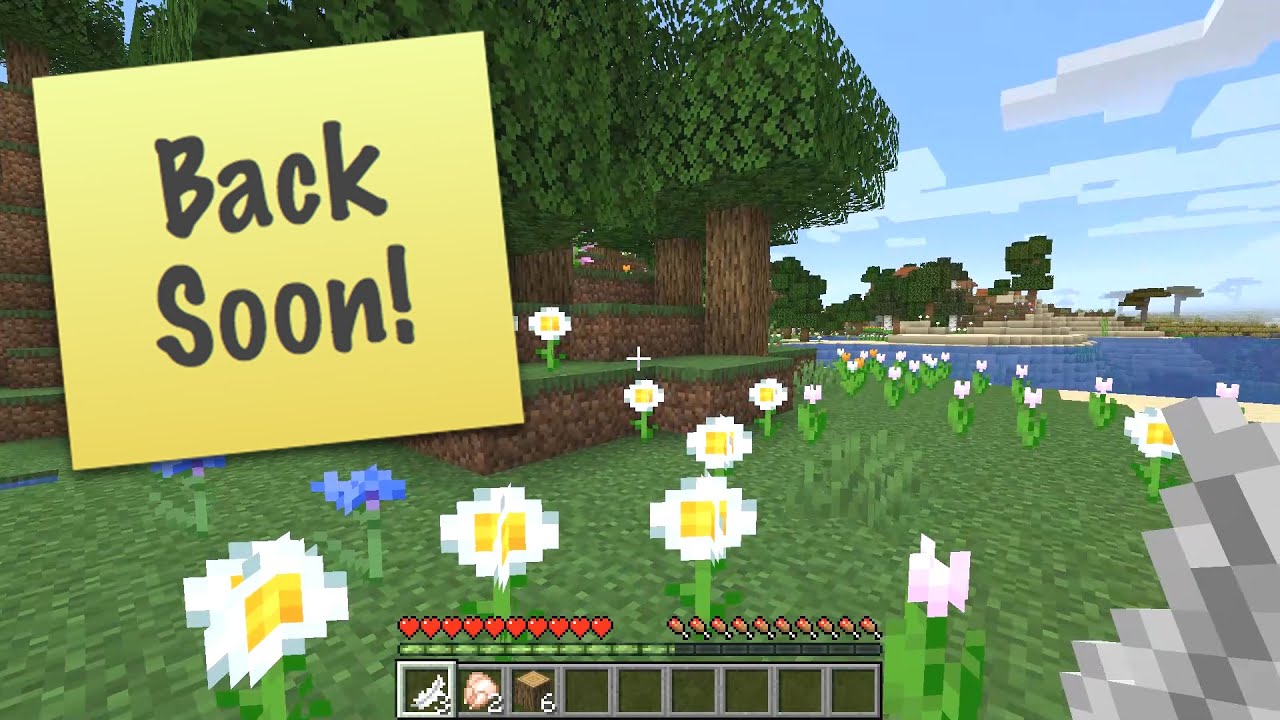 Minecraft, but I'm Taking a Break from Youtube! Be back soon... - YouTube