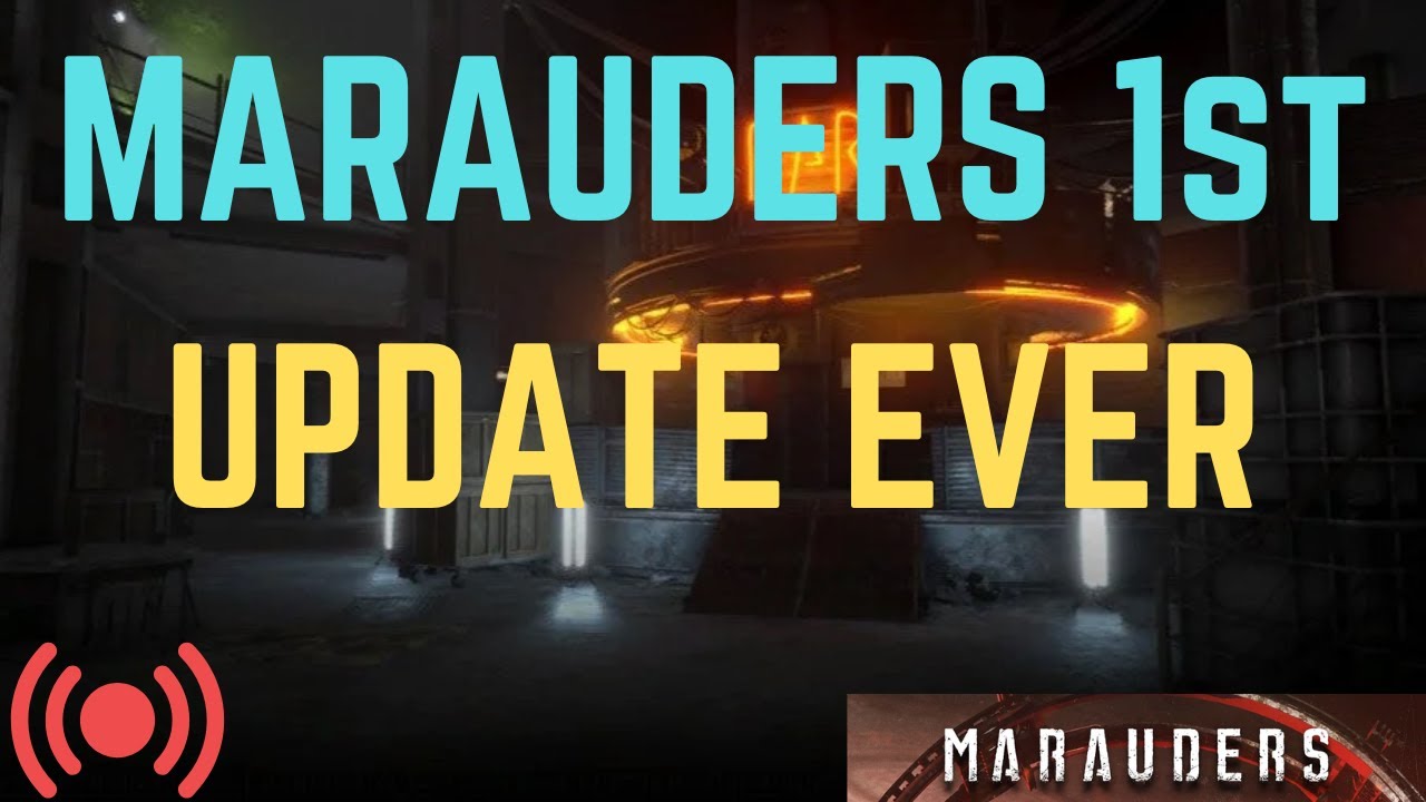 🔴 LIVE - Marauders 1st Update Ever Dev Livestream Watch Party - YouTube