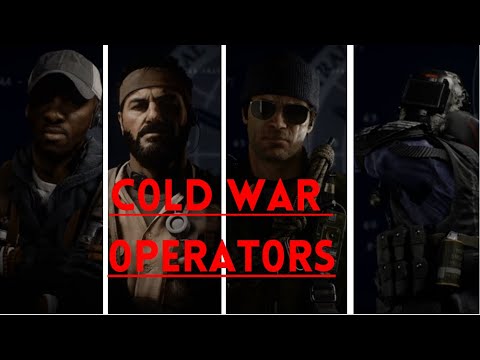 Black Ops Cold War Operator Intros - YouTube