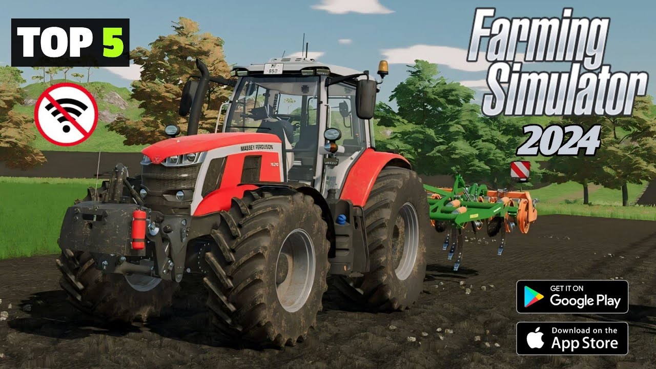 TOP 5 BEST REALISTIC FARMING SIMULATOR GAMES FOR ANDROID AND IOS 2024 ...