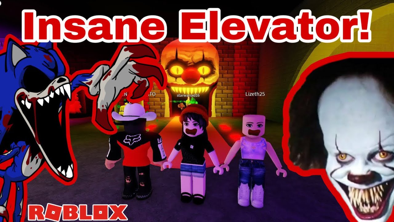 El ELEVADOR del TERROR de ROBLOX | MOMENTOS DIVERTIDOS | INSANE ...