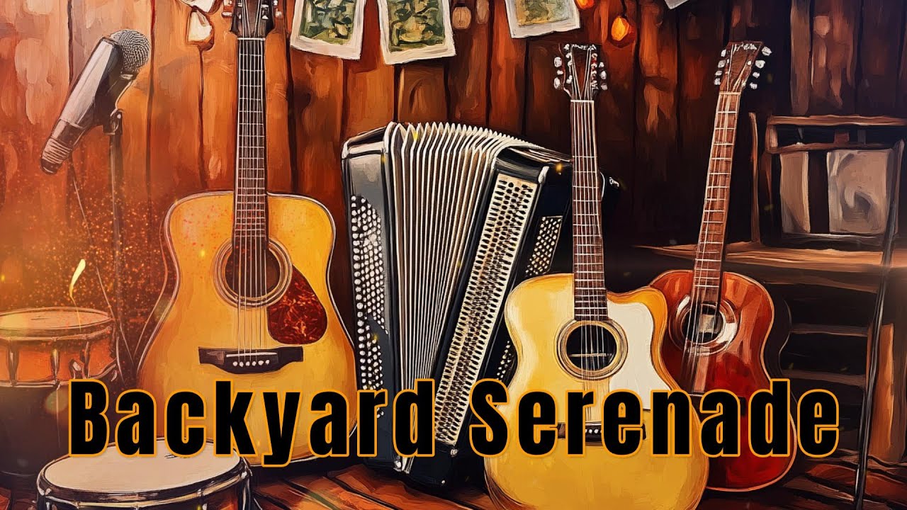 Backyard Serenade (cozy and intimate acoustic country vibe 80s-inspired ...