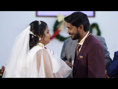 Daniel Praveen Kumar+ Spoorthy Sri's Full Wedding Video @Christ Gospel ...