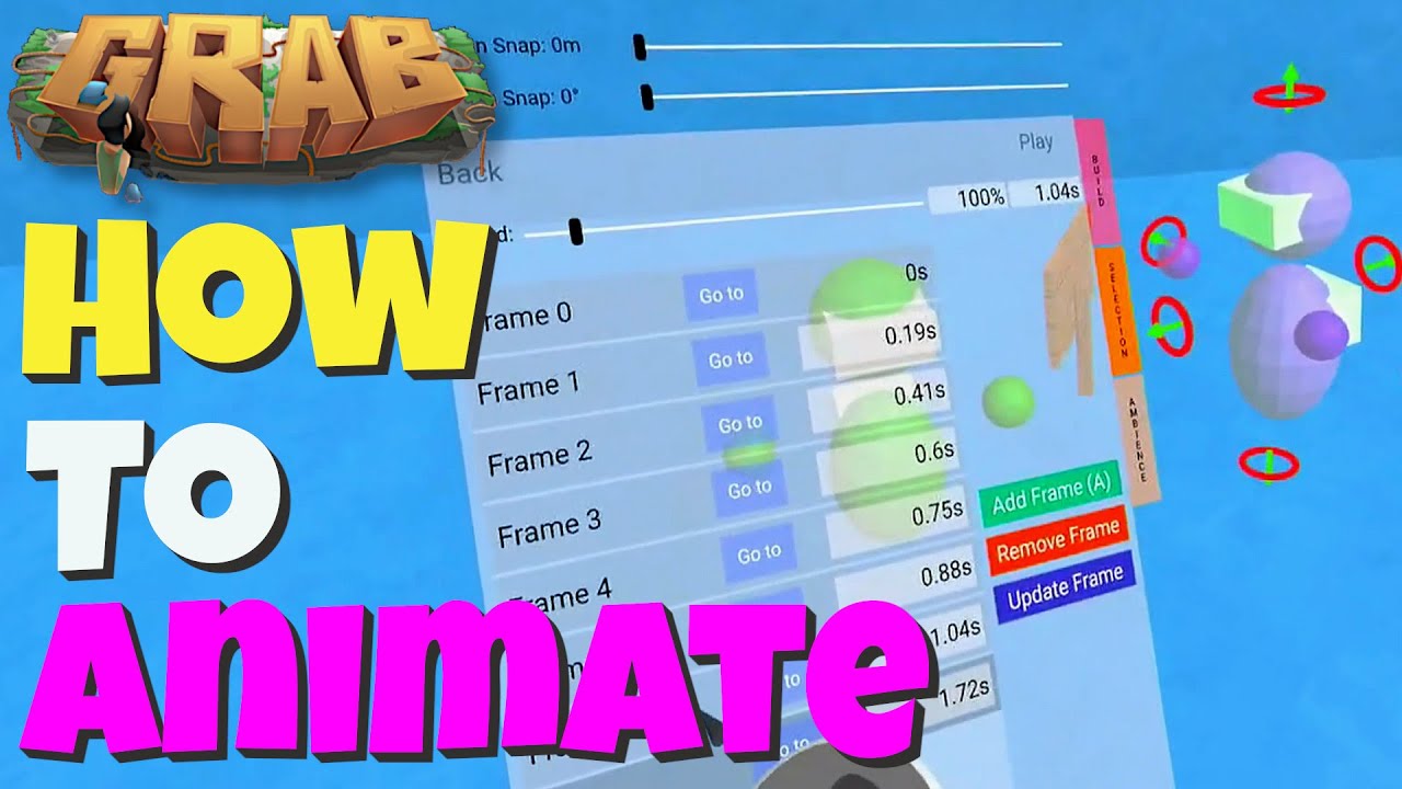 GRAB Animation Tutorial (Tips & Tricks for a Fast Start) - YouTube