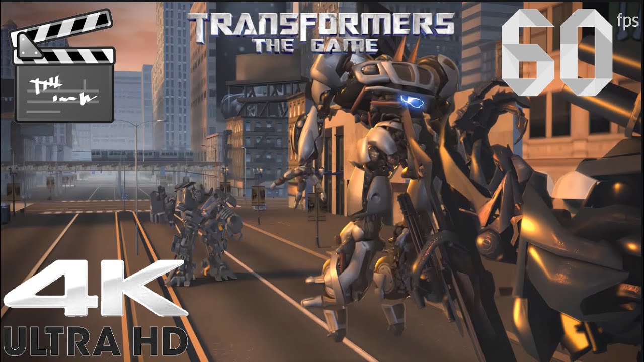 Transformers The Game: For the Fallen Intro REMASTERED 4K 60FPS - YouTube