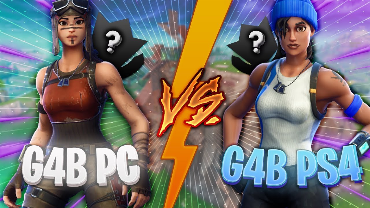 [G4B PC VS G4B PS4] BUILD FIGHT COMPILATION - FORTNITE BATTLE ROYALE ...