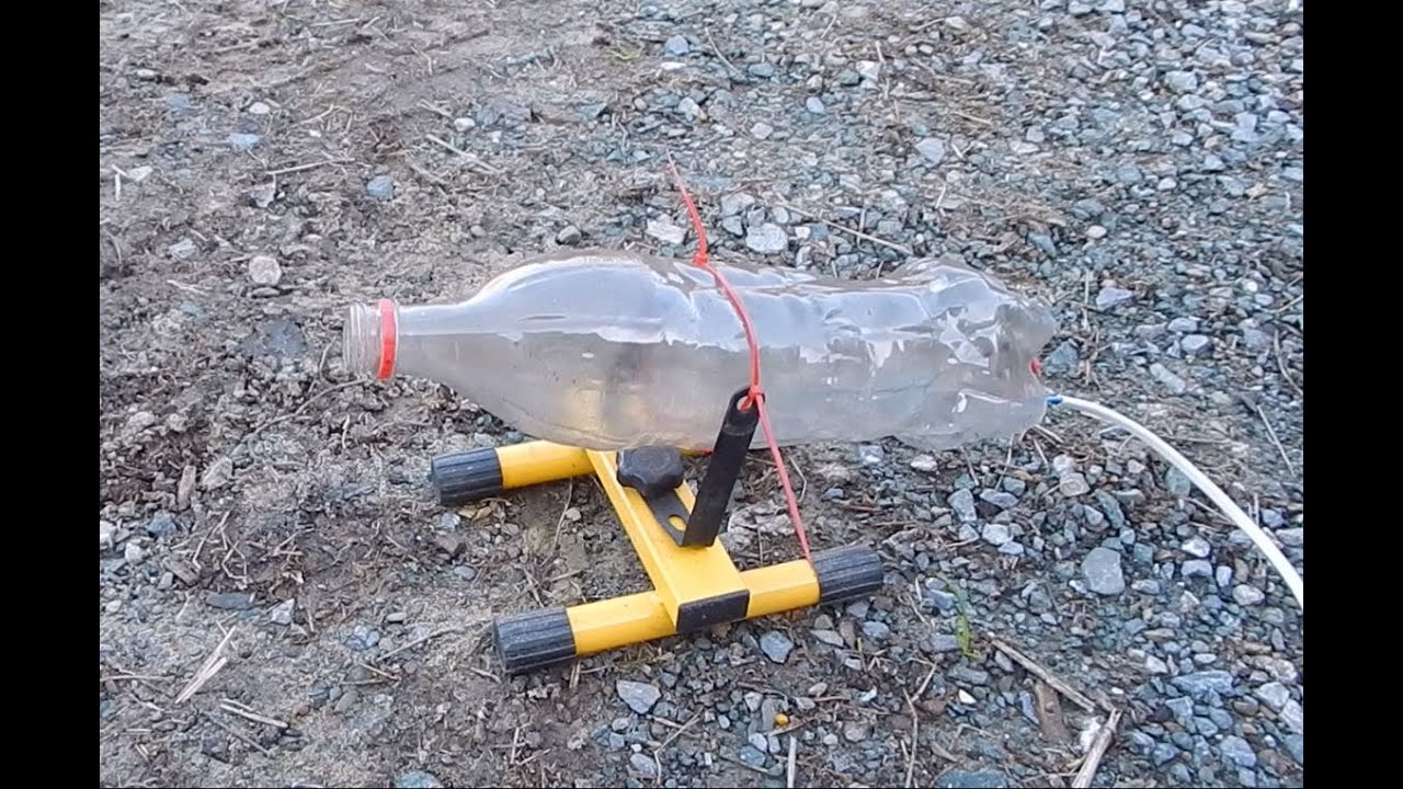 Redneck Coke bottle cannon - YouTube