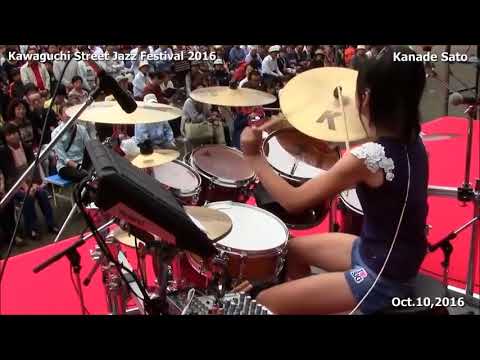 KANADE SATO-13 Yr. Old drumer// - YouTube