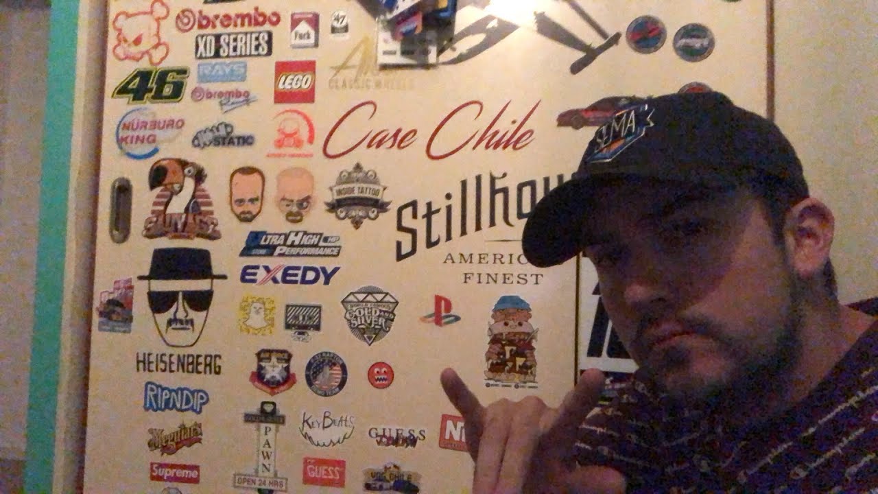 Pegando Stickers en VIVO - YouTube