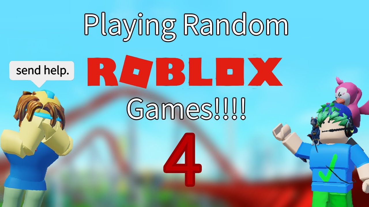 Playing random ROBLOX games - Part 4!!! - YouTube
