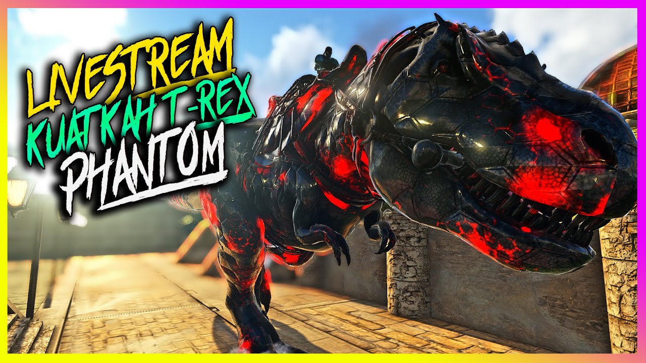 APA Bisa Bantai BOSS T-REX Phantom...!!!!! - Ark Fjordur TPS - YouTube