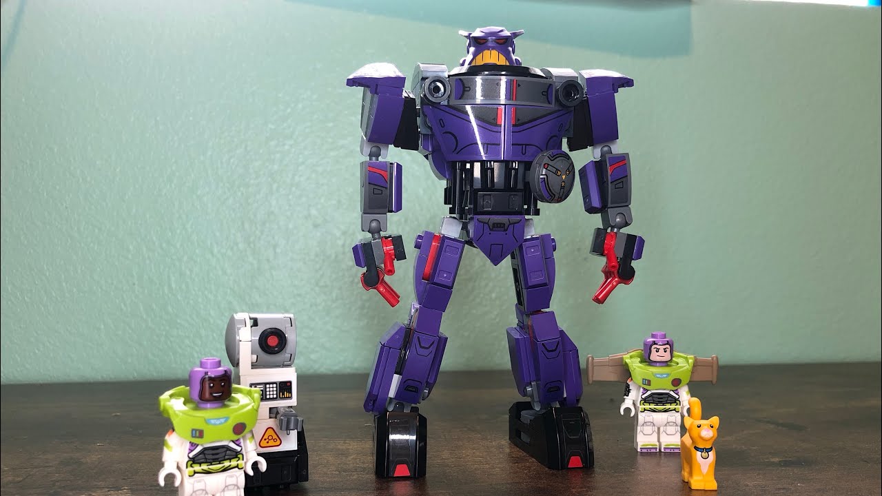 Review of the Lego Lightyear Zurg battle set - YouTube