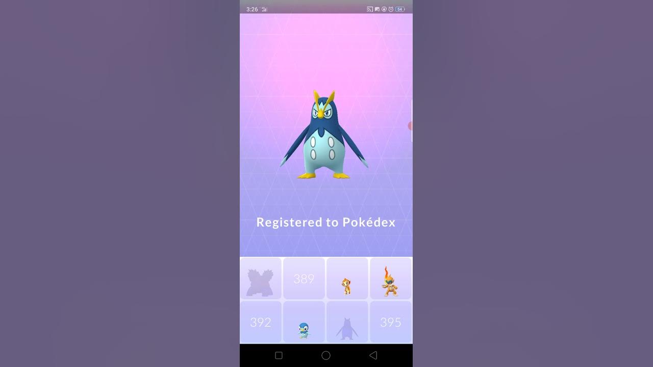 Evolving Piplup To Prinplup Pokémon Go Youtube