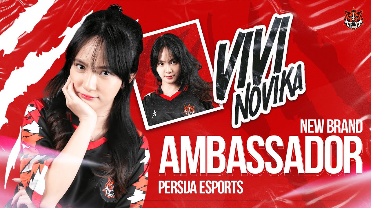 WELCOME! VIVI NOVIKA AS PERSIJA ESPORTS NEW BRAND AMBASSADOR! - YouTube
