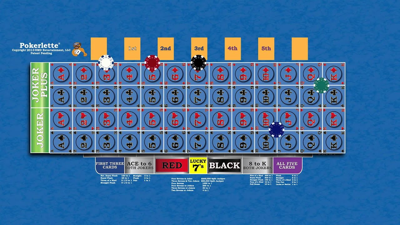 How To Play Pokerlette - YouTube