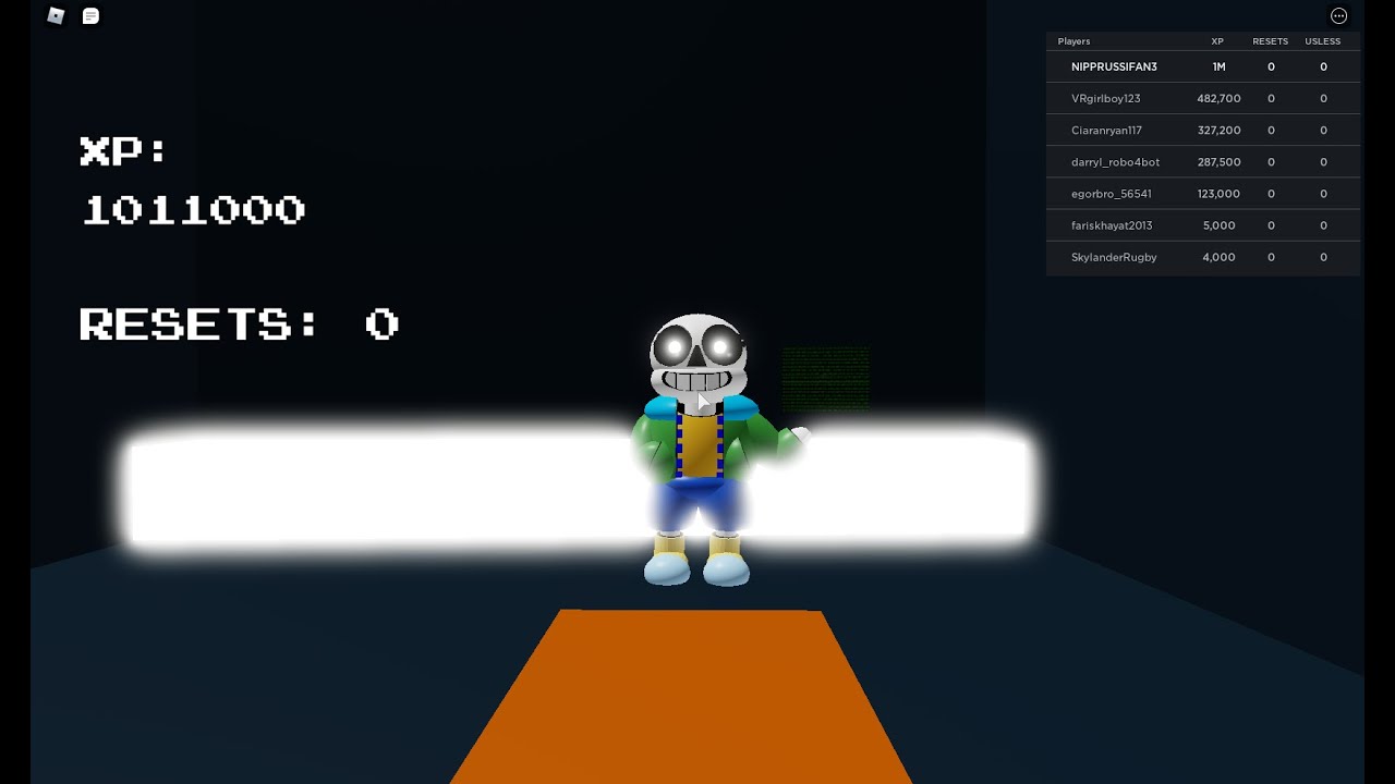 Roblox: Sans battle royale. Showcasing 3d codetale sans+ mading reset ...