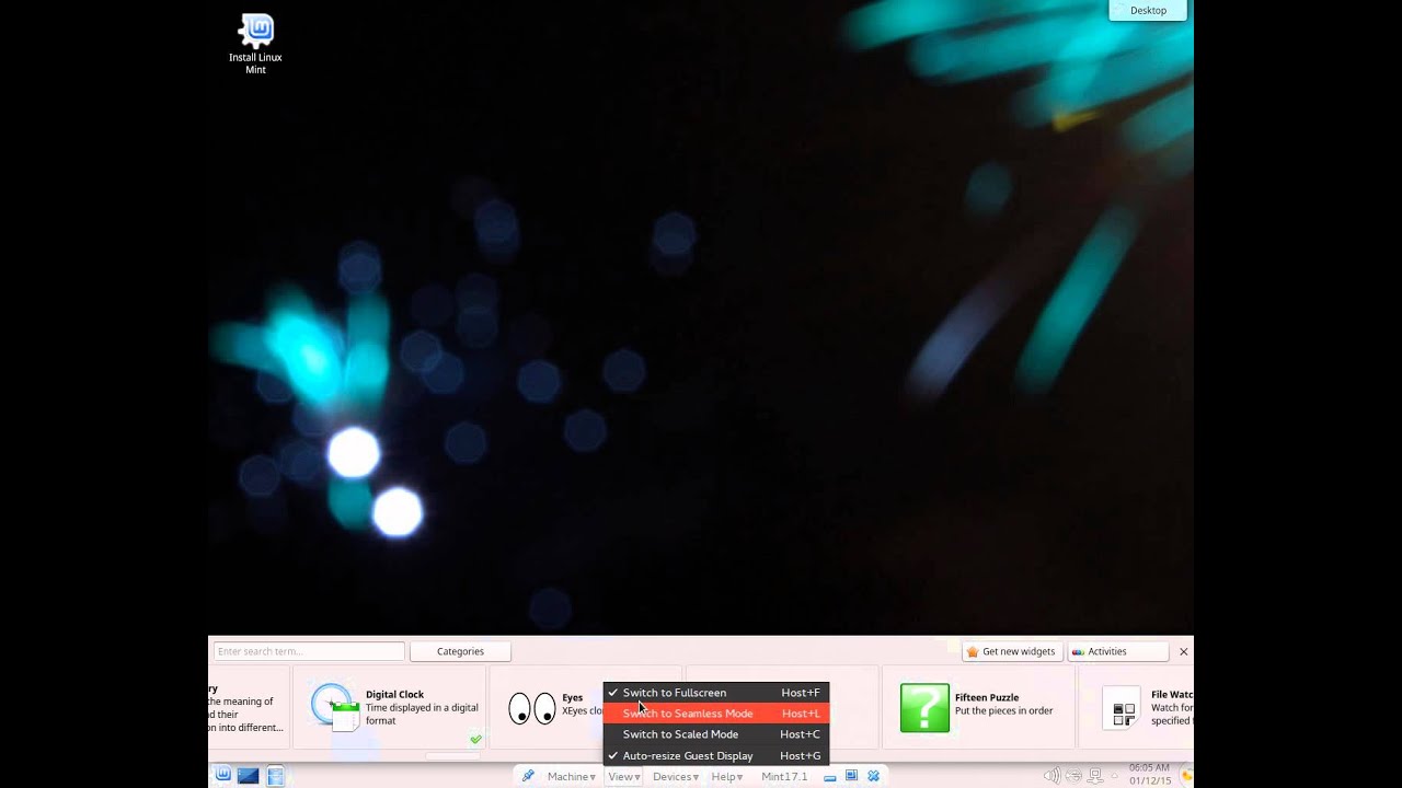 Linux Mint 17.1 : Live Boot and Review - YouTube
