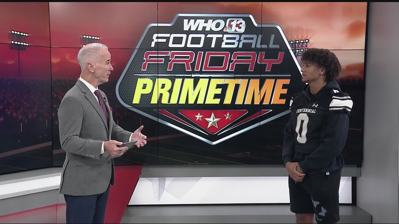 Coaches' Corner: Ankeny Centennial running back Elijah Porter - YouTube