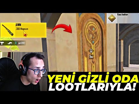 YENİ GİZLİ ODA LOOTLARIYLA WIN ALMAK? (AWM ÇIKTI) PUBG MOBILE