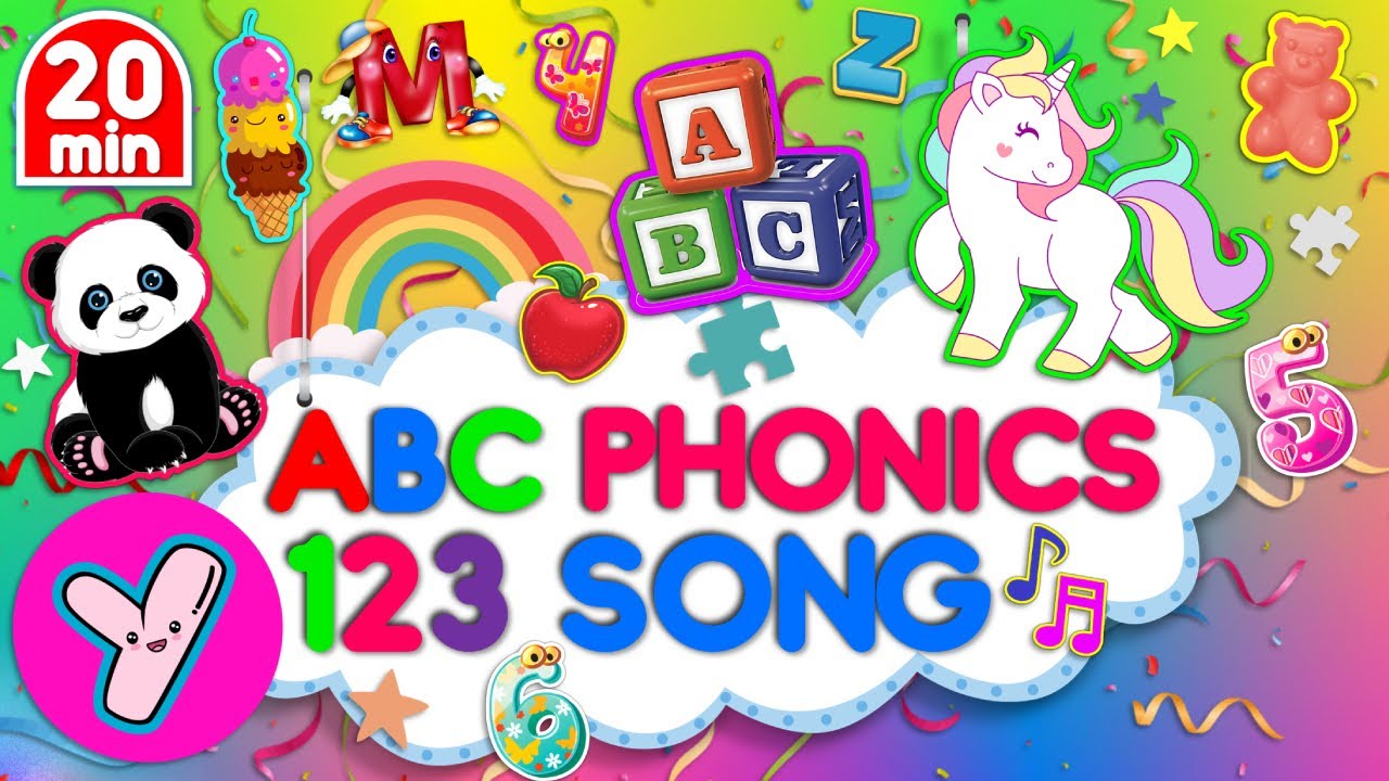 ABC Phonics for Toddlers! A for Apple Alphabet Song | 123 Song | Learn ...
