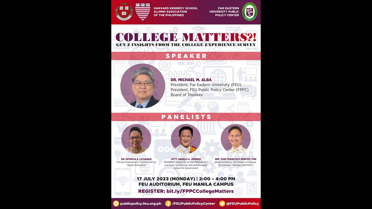 COLLEGE MATTERS! Gen Z Insights from the College Experience Survey ...