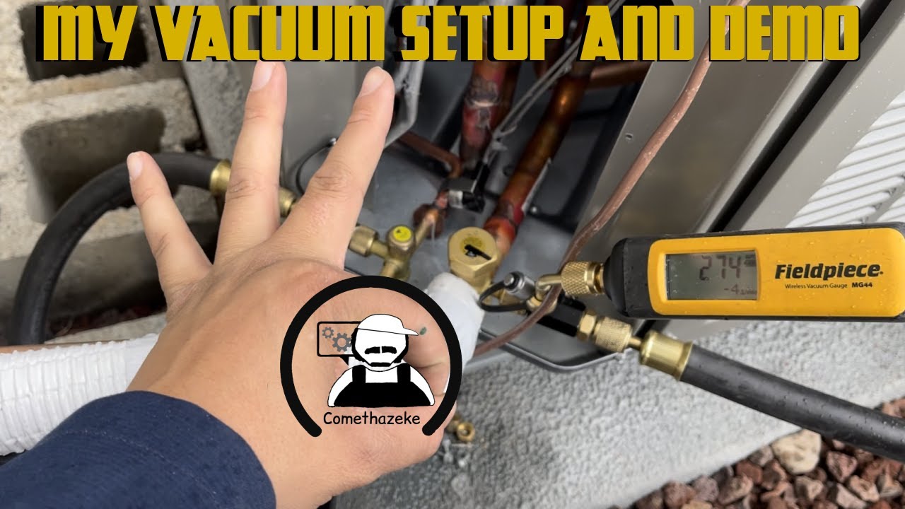 My Vacuum Set Up and Demo (Tools listed in Description) - YouTube